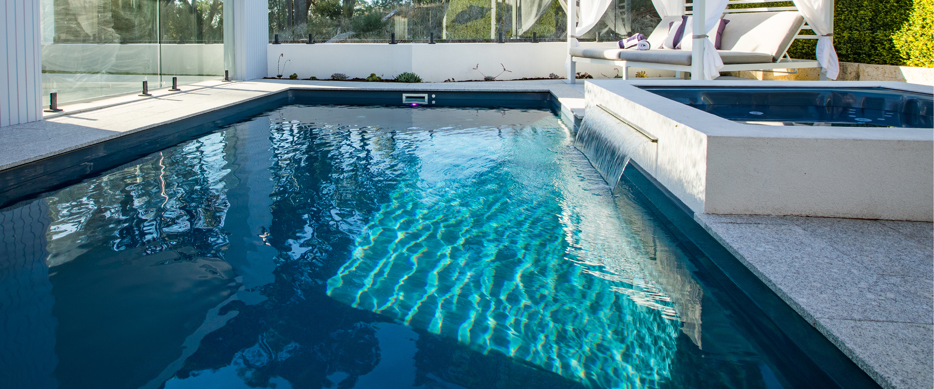 Istana Fibreglass Pool - Pioneer Family Pools